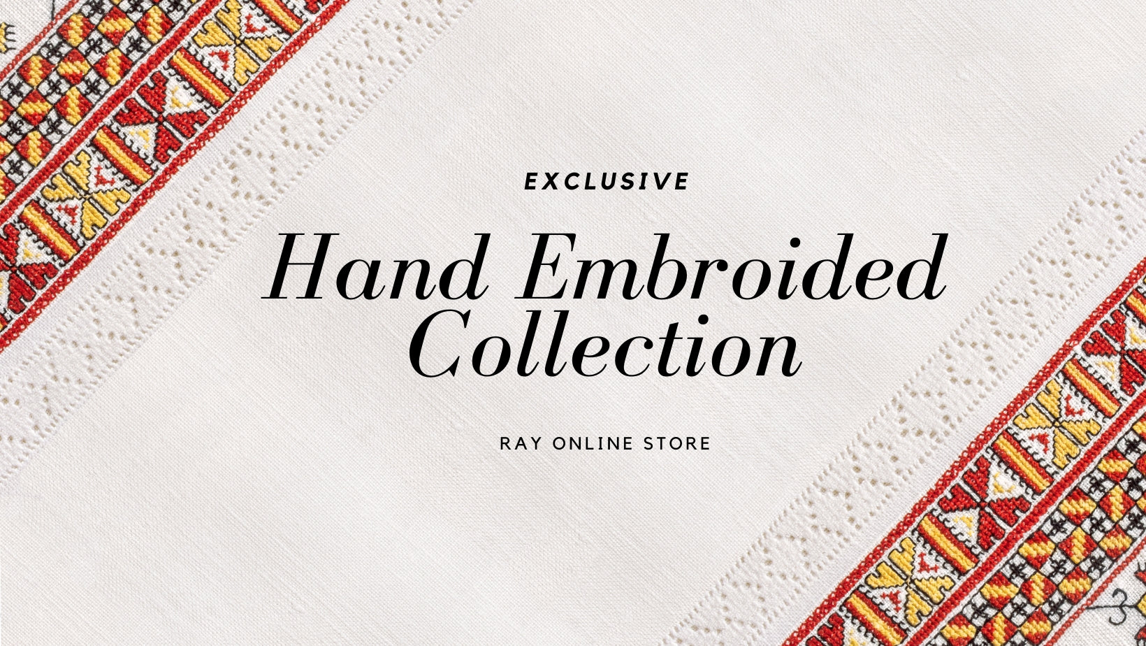 Hand Embroidered Clothes – Ray Online Store